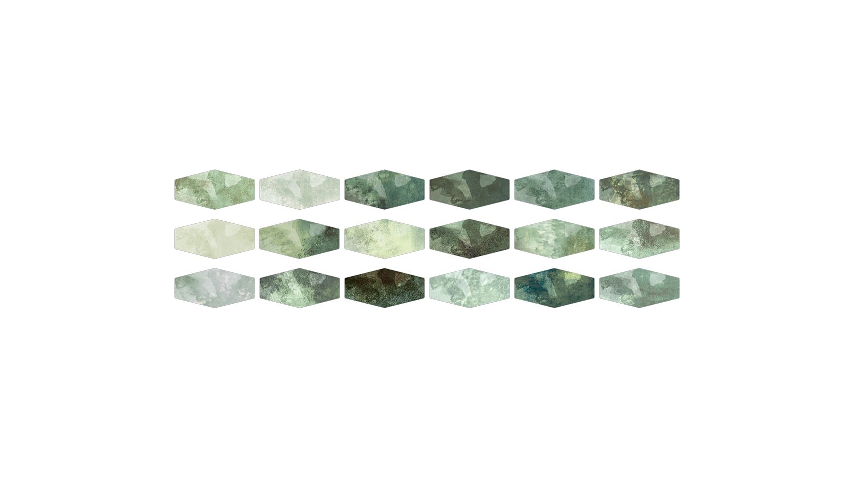 CALM HEX MOSS BRILLO 10X20 Cerámica Ribesalbes